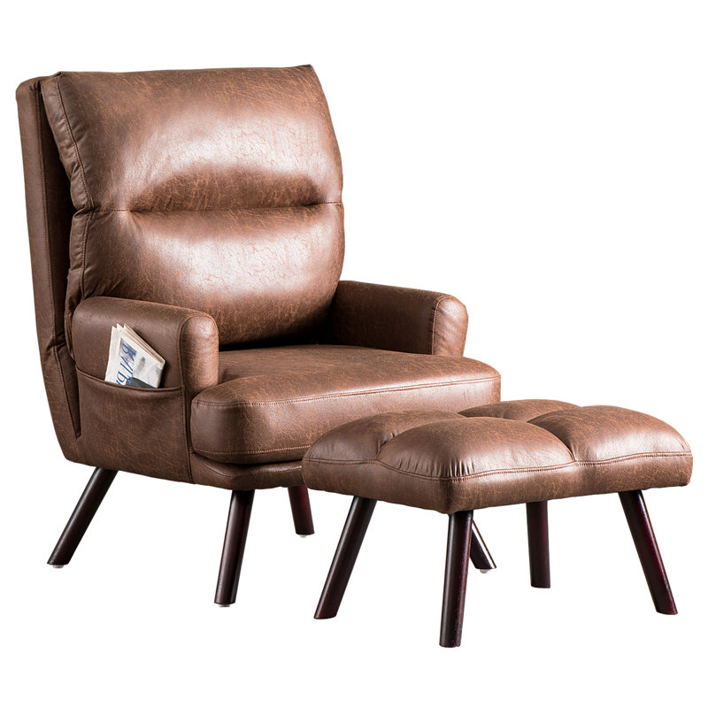 Wayfair lounge chair with ottoman store